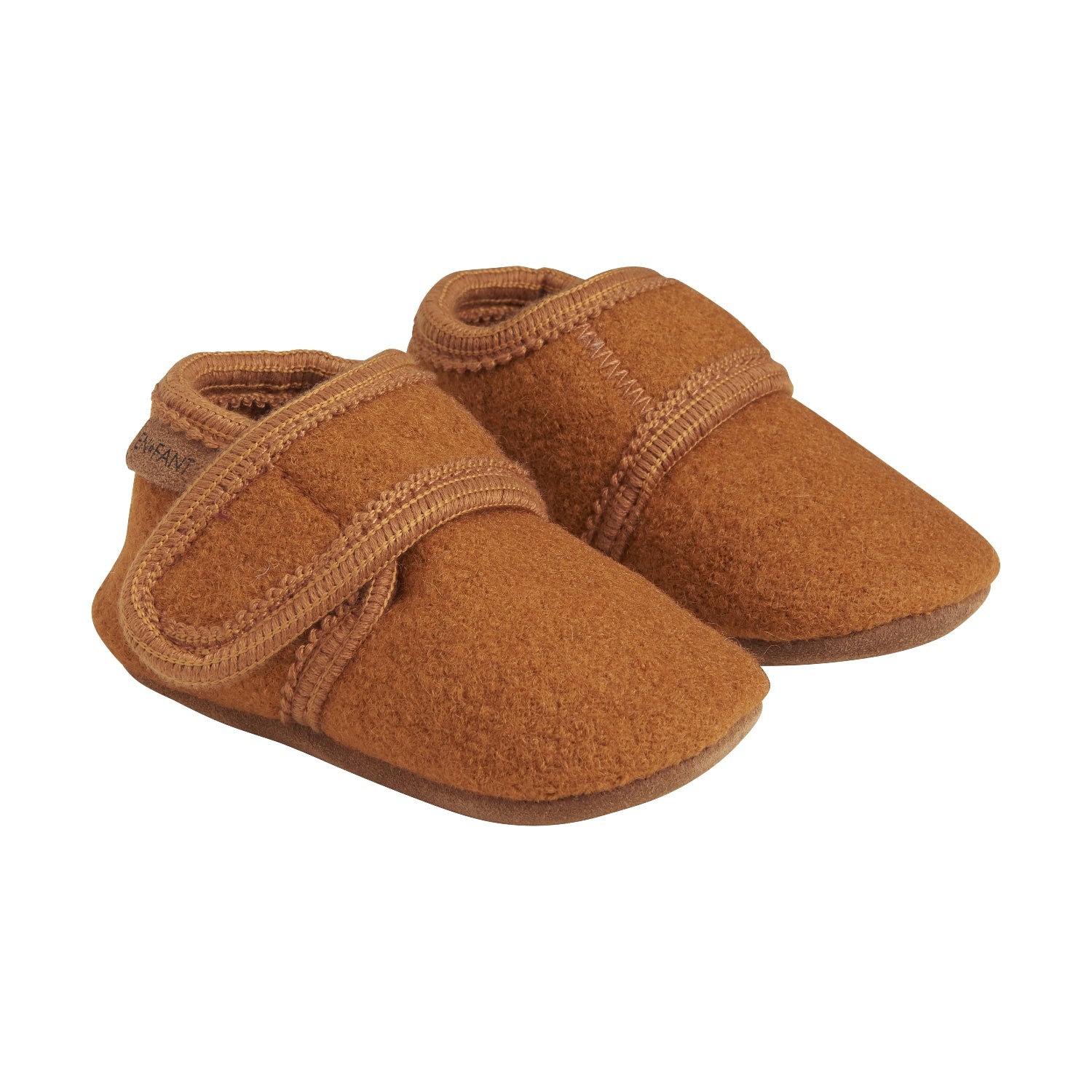 En Fant Baby Uld Sutsko - Leather Brown