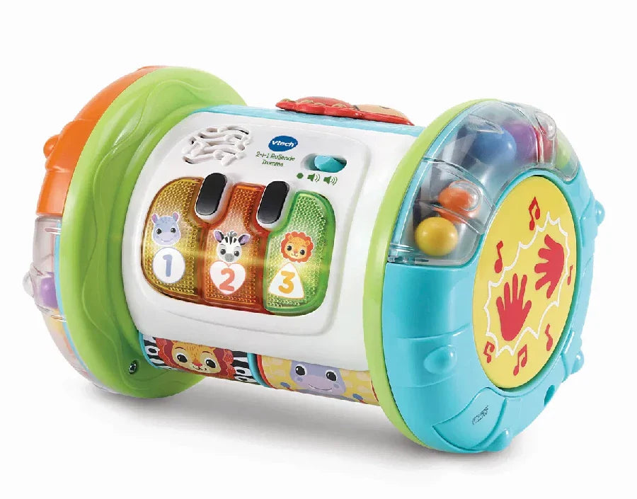 Vtech 2- In 1 Rolling Explorer Drum DK